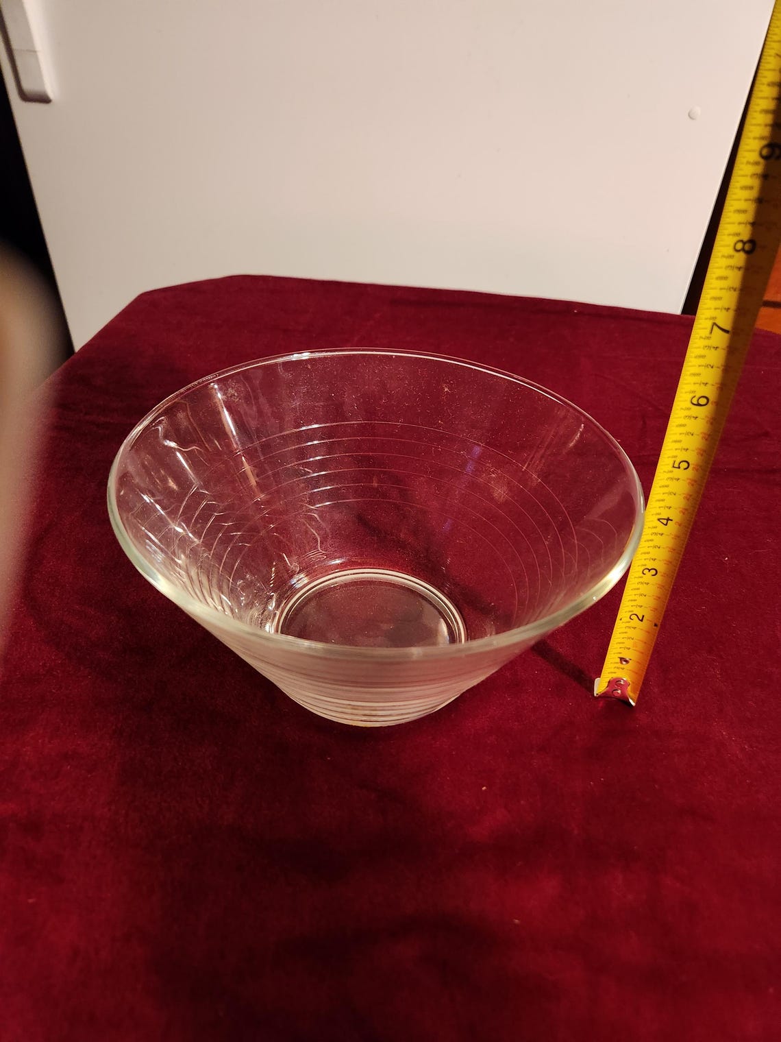 Vintage Bormioli Rocco 7-piece Glass Bowl Set - One Fruit Bowl and 6 ...