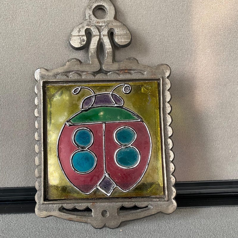 70s Stained Glass - Etsy