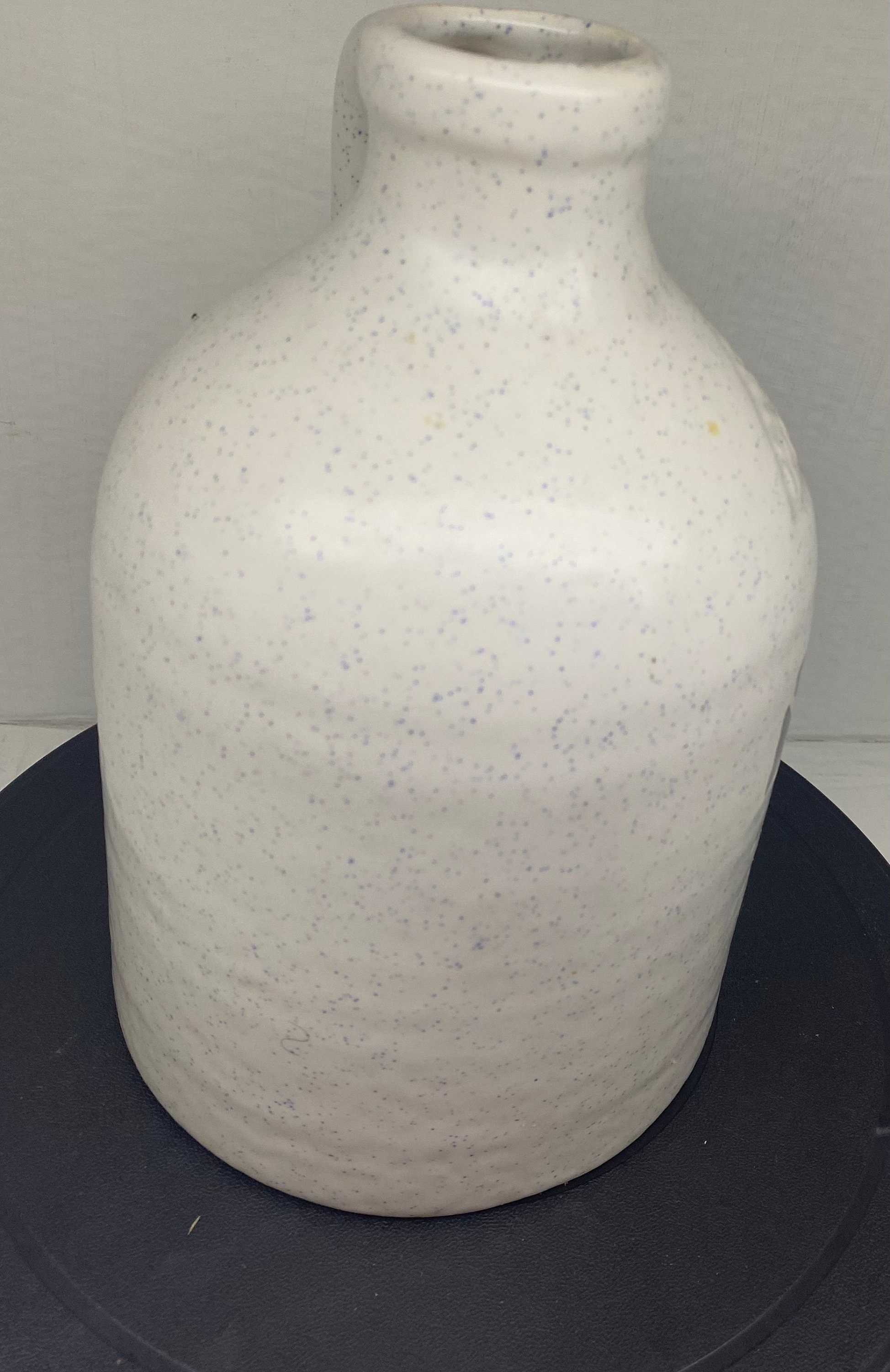 Vintage Harris Potteries Chicago Speckled Stoneware 2 Quart Jug Vase ...