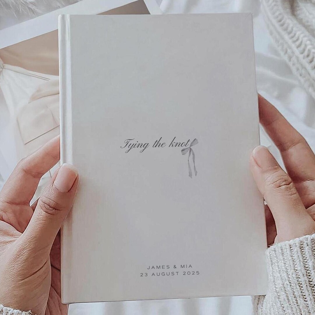 Tying the Knot Journal, Bride to Be Notebook, Wedding Planning Notes ...