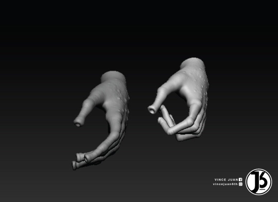 1/6th Rodian Hands and Seamless Arm Set - Etsy