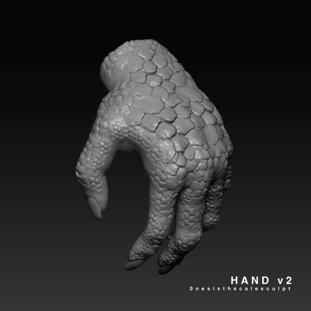 1/6th Klaatu Woof Hand Sculpts - Etsy