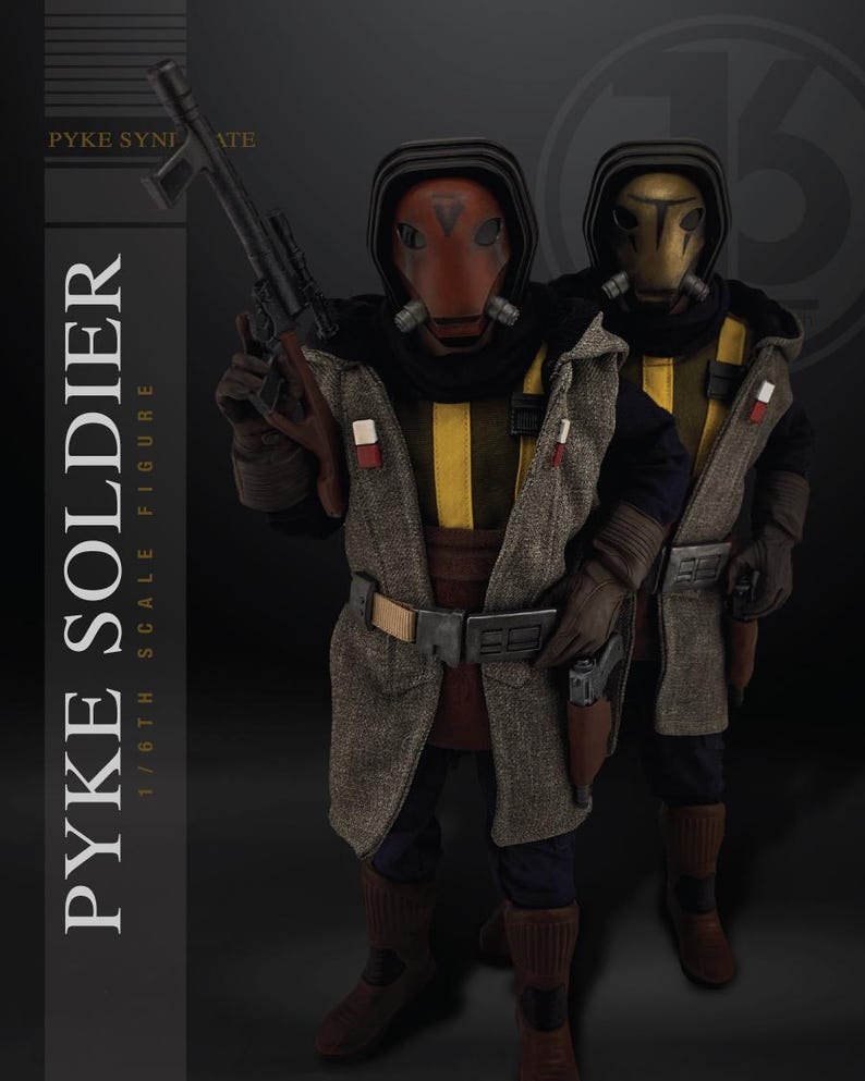 1/6th Scale Pyke Soldier Headsculpt - Etsy