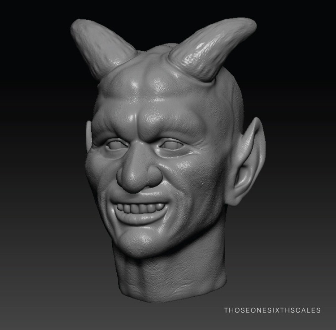 1/6 Devaronian Head Sculpt - Etsy