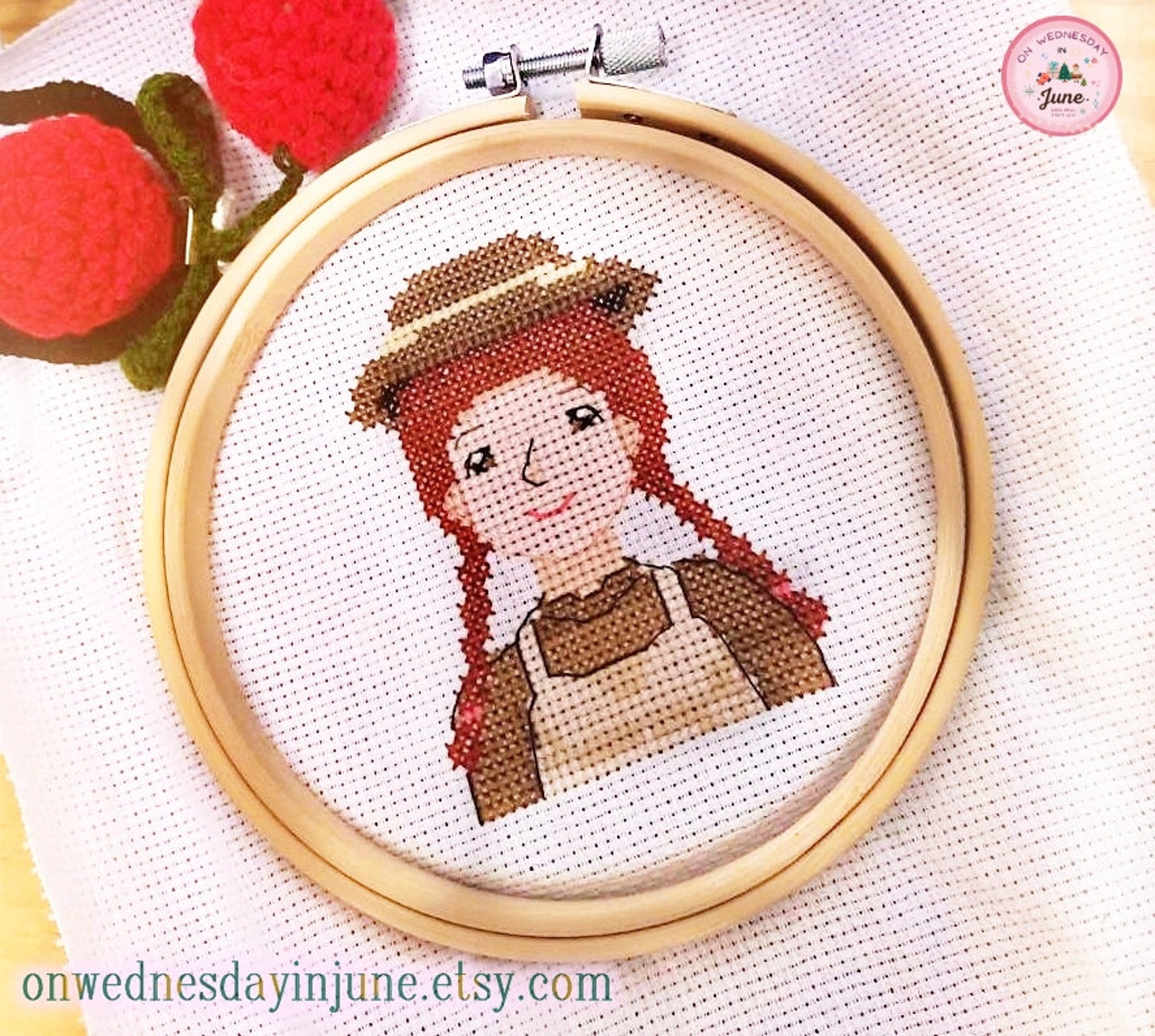 Anne of Green Gables Cross Stitch Pattern PDF, Easy Needlework (instant ...