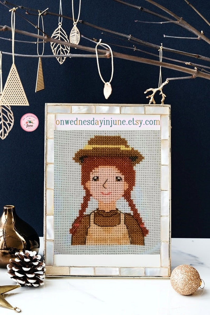 Anne of Green Gables Cross Stitch Pattern PDF Download (instant ...