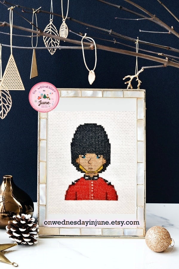 The Royal Guard Cross Stitch Pattern PDF Download (pattern How To, Easy ...