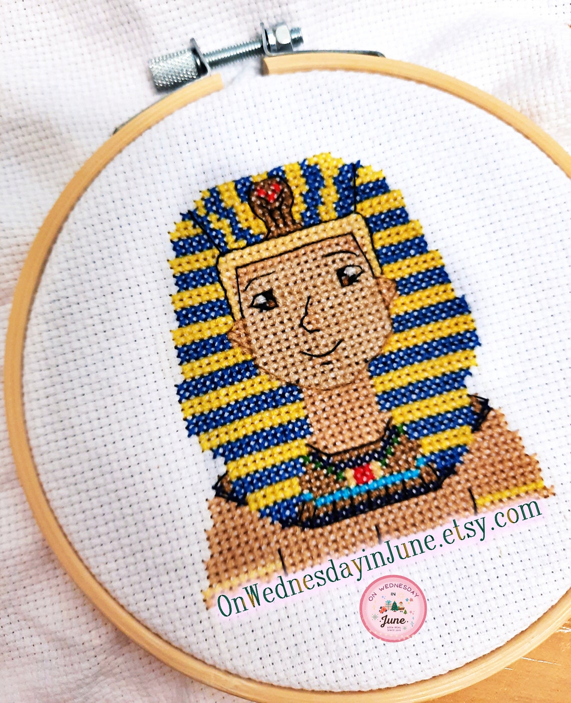 Pharaoh Cross Stitch Pattern PDF Download (PDF Pattern, Pattern How To ...