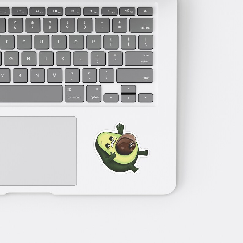 Stickers Avocado Alien, Cute Avocado Alien, Funny Avocado, Creep ...