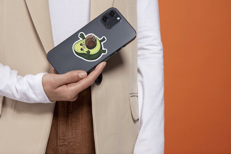 Stickers Avocado Alien, Cute Avocado Alien, Funny Avocado, Creep ...