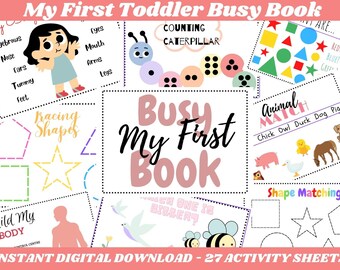 My First Busy Book - Etsy