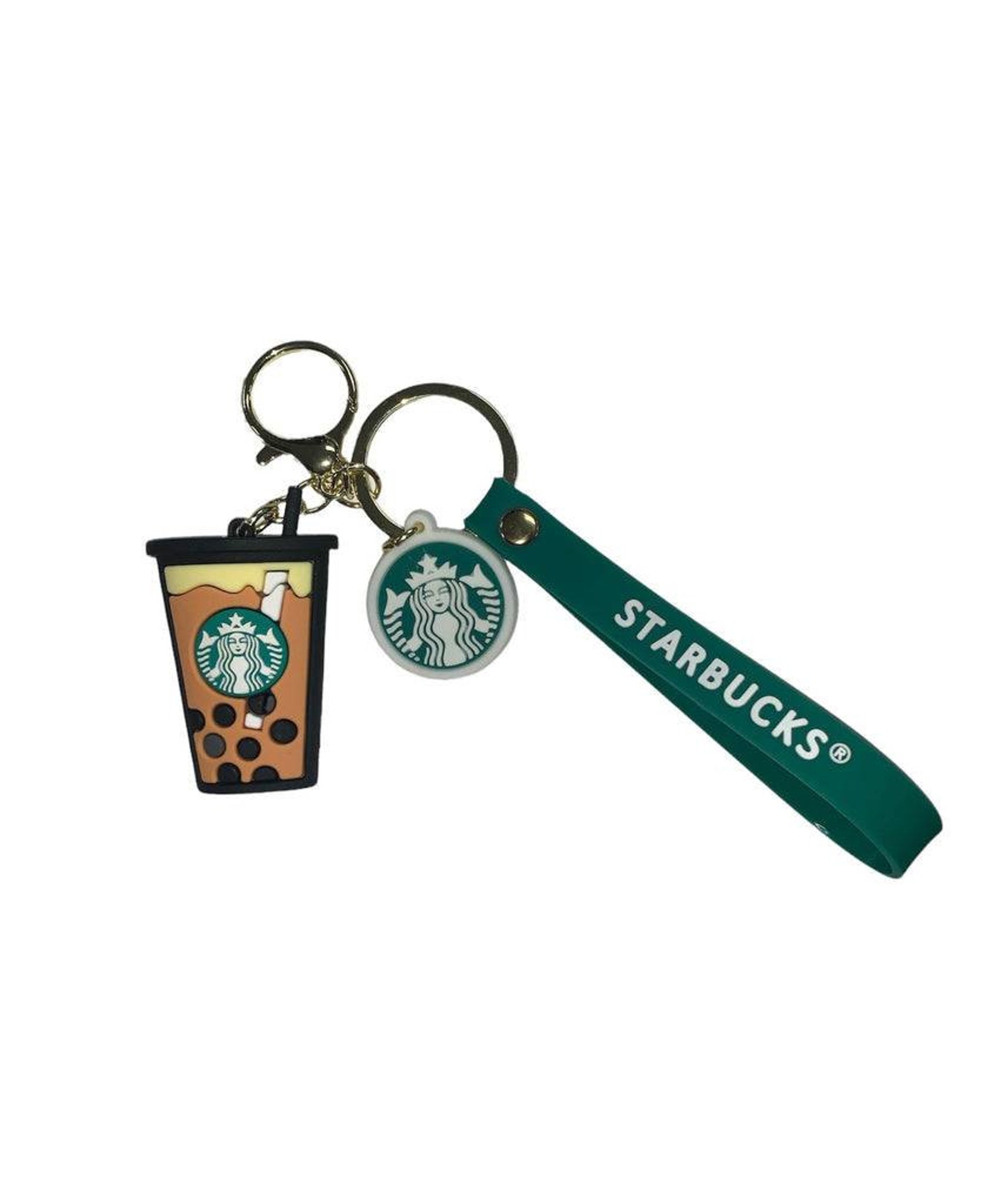 Mini Starbucks Boba Bubble Tea Keychain Keyring Milk Tea - Etsy