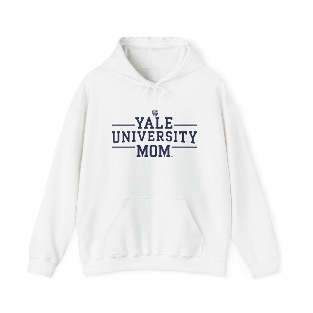 Yale University Mom Hoodie Pullover- Yale Merch and Apparel Gift Ideas ...