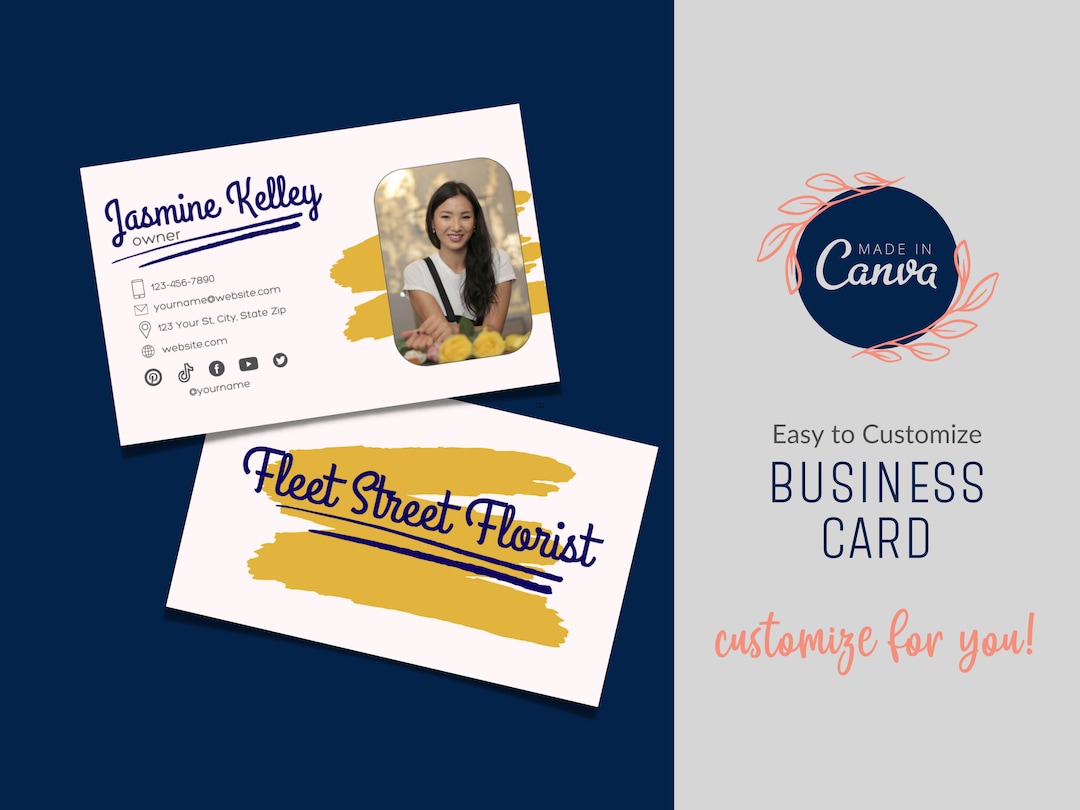 Craft Business Card | Beauty Business Card | Unique Business Card ...