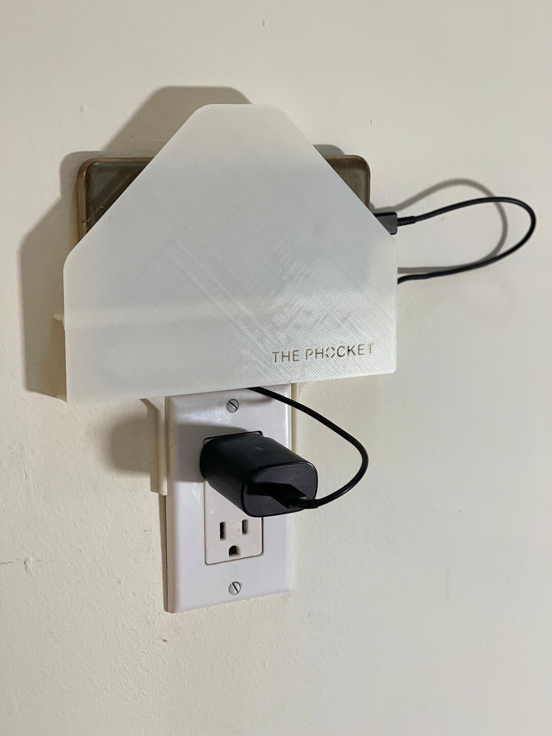 A Wall-pocket for Your Charging Phone. - Etsy