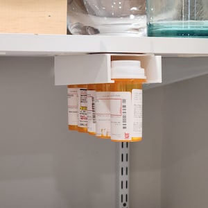Keep Them On-sight and Organized: Pill Bottle Rack/ Storage for Pill ...