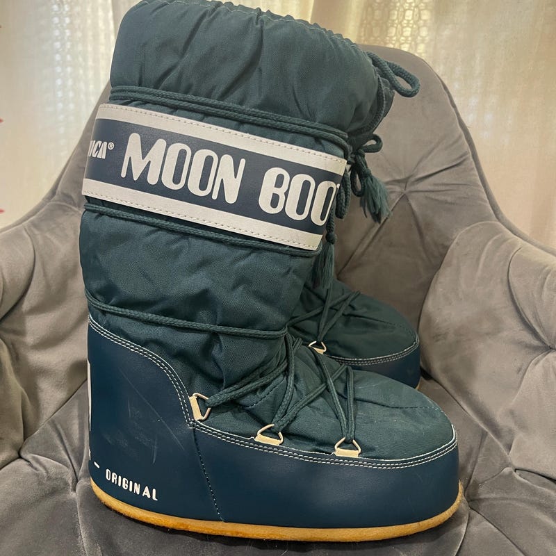 Vintage Moon Boots - Etsy