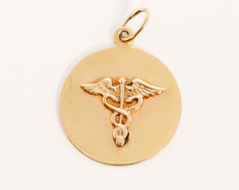 Vintage Gold Caduceus - Etsy
