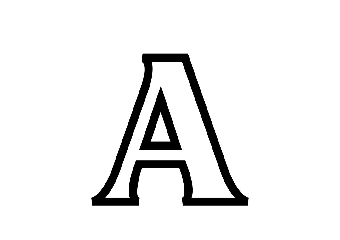 Full Alphabet Template- PDF - SVG - for DIY Projects - Printable ...