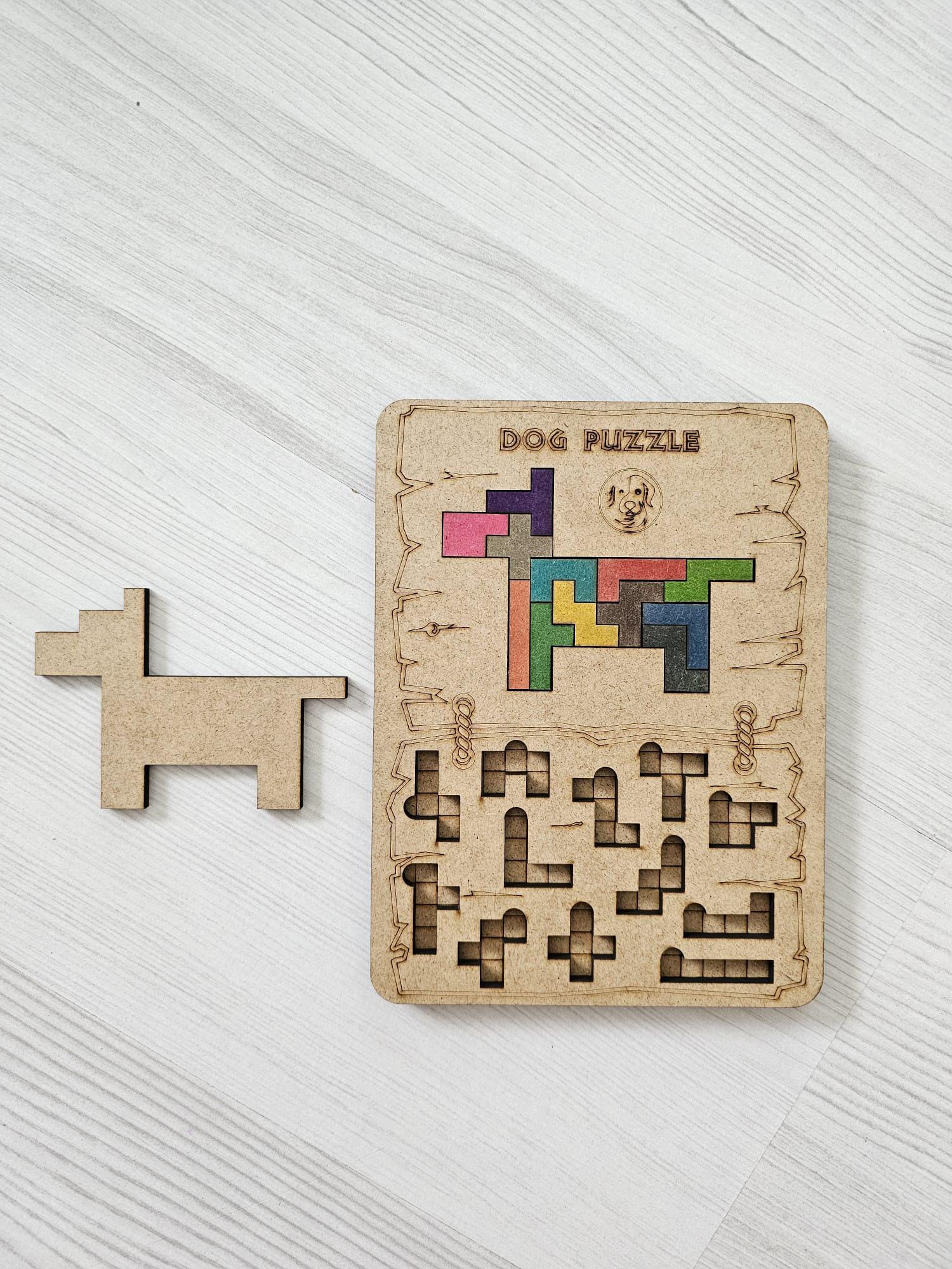 Wooden Animal Figure Intelligence Developing Puzzle,educational Kids ...