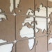 Wooden Multipart World Map, World Map, Wooden World Map, Wall Decor ...