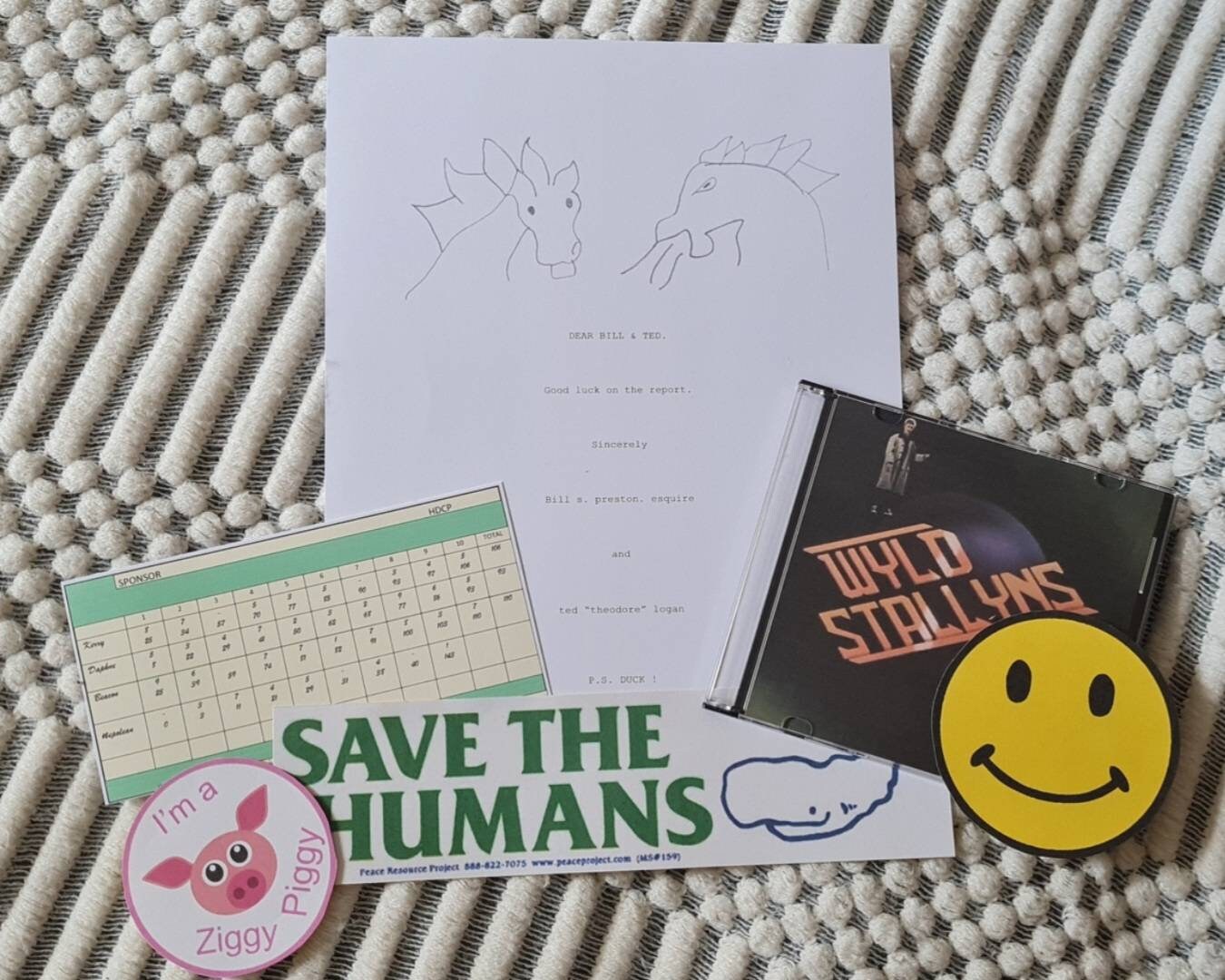 Bill and Ted Prop Replica Set - Etsy