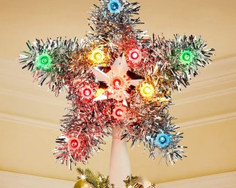 Multicolor Tree Topper - Etsy