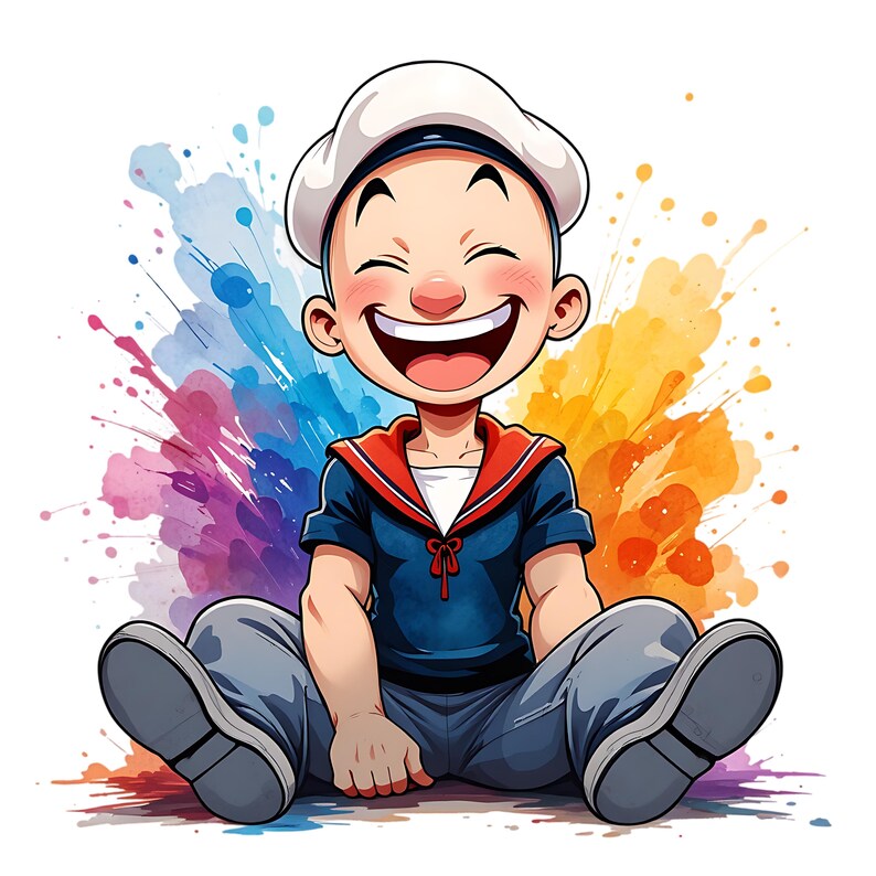 2 PNG Popeye the Sailor, Popeye Digital Download, Popeye Transparent ...