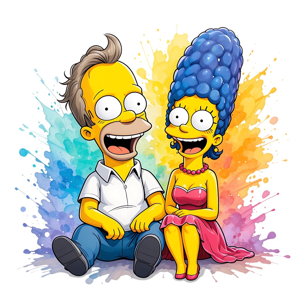 2 PNG the Simpsons, Simpsons Digital Download, Simpsons Transparent ...