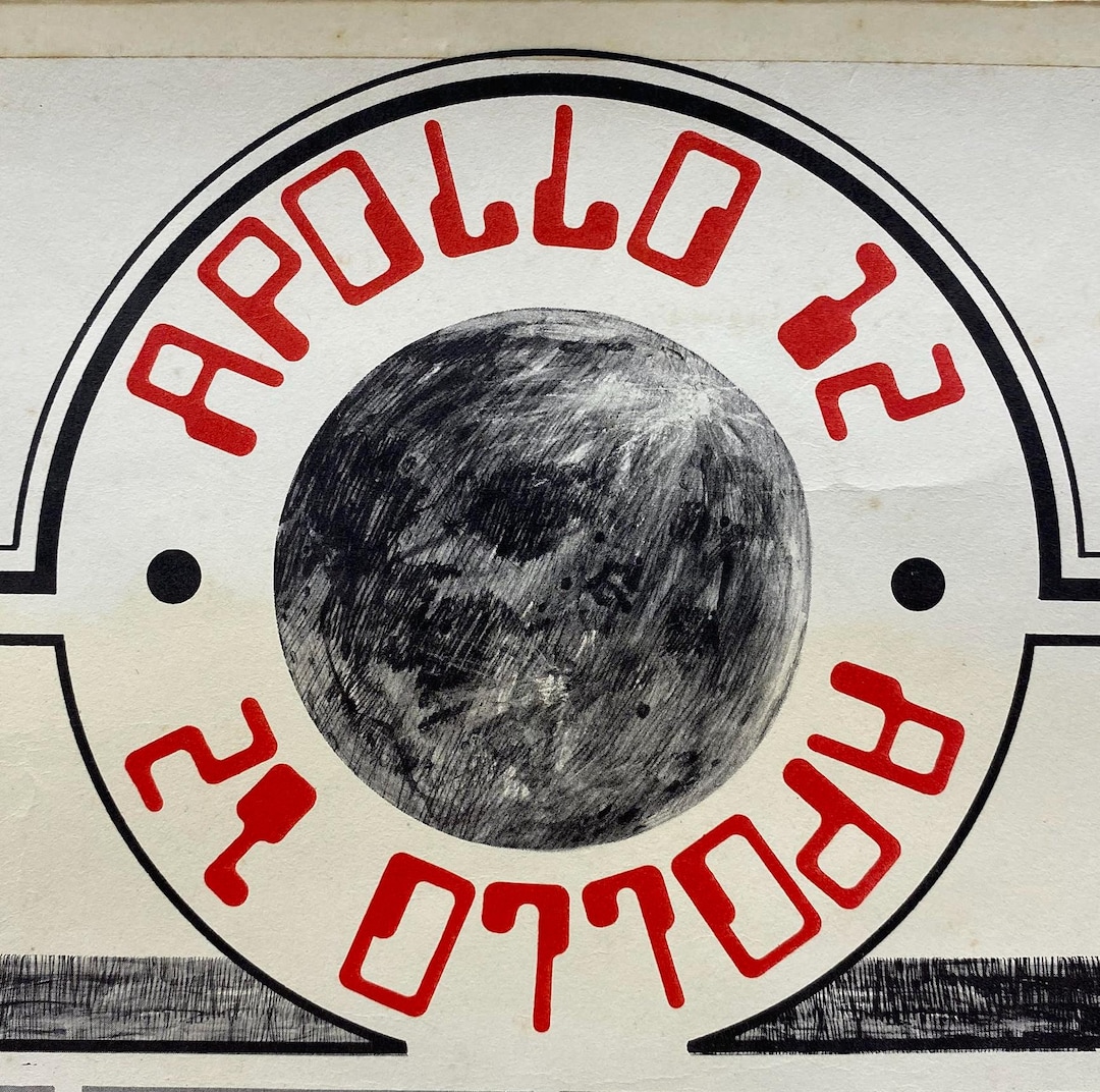 1969 Apollo 12 Rare Poster NASA, Space, MCC, Ford, Philco, Advertising ...