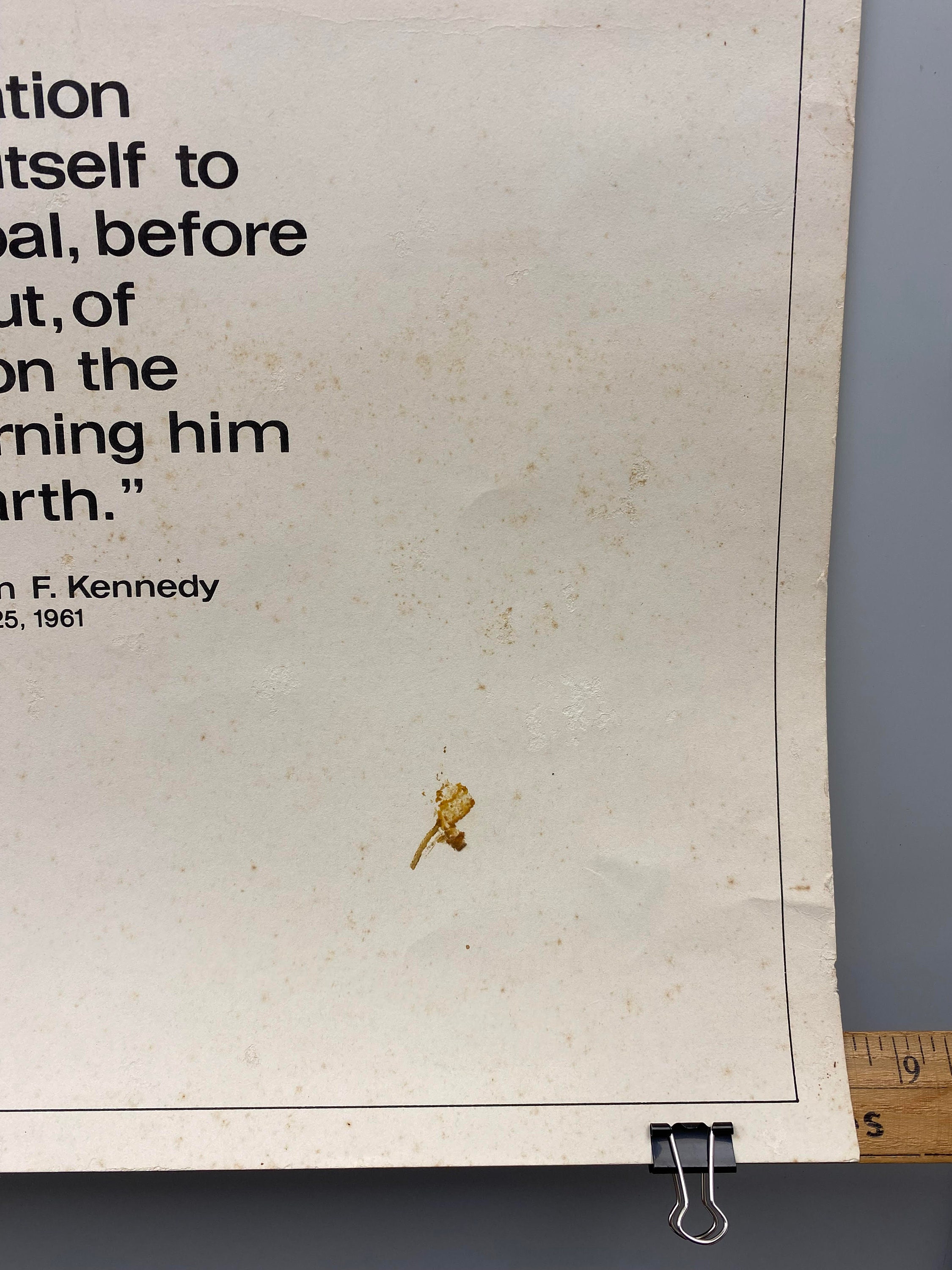 1969 Apollo 11 Lunar Lander on the Moon Poster NASA Space MCC Ford ...