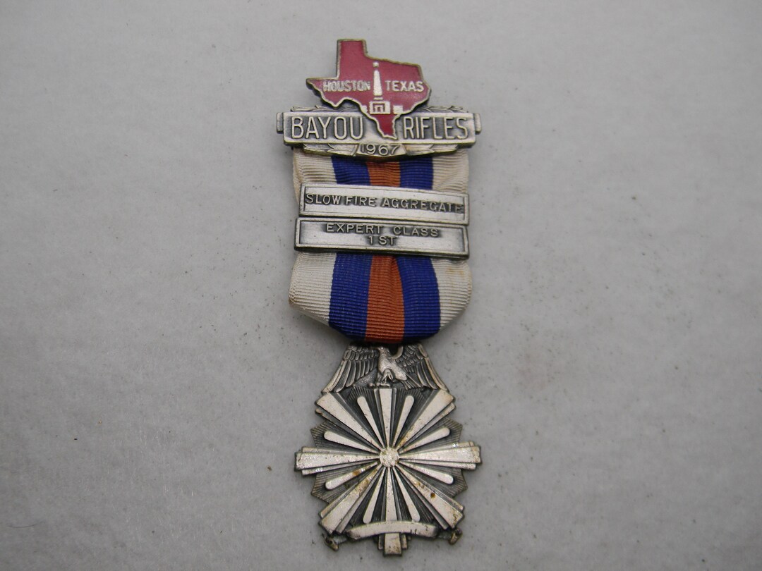 1967 Houston Texas Bayou Rifles Slow Fire Aggregate Expert Class 1st ...
