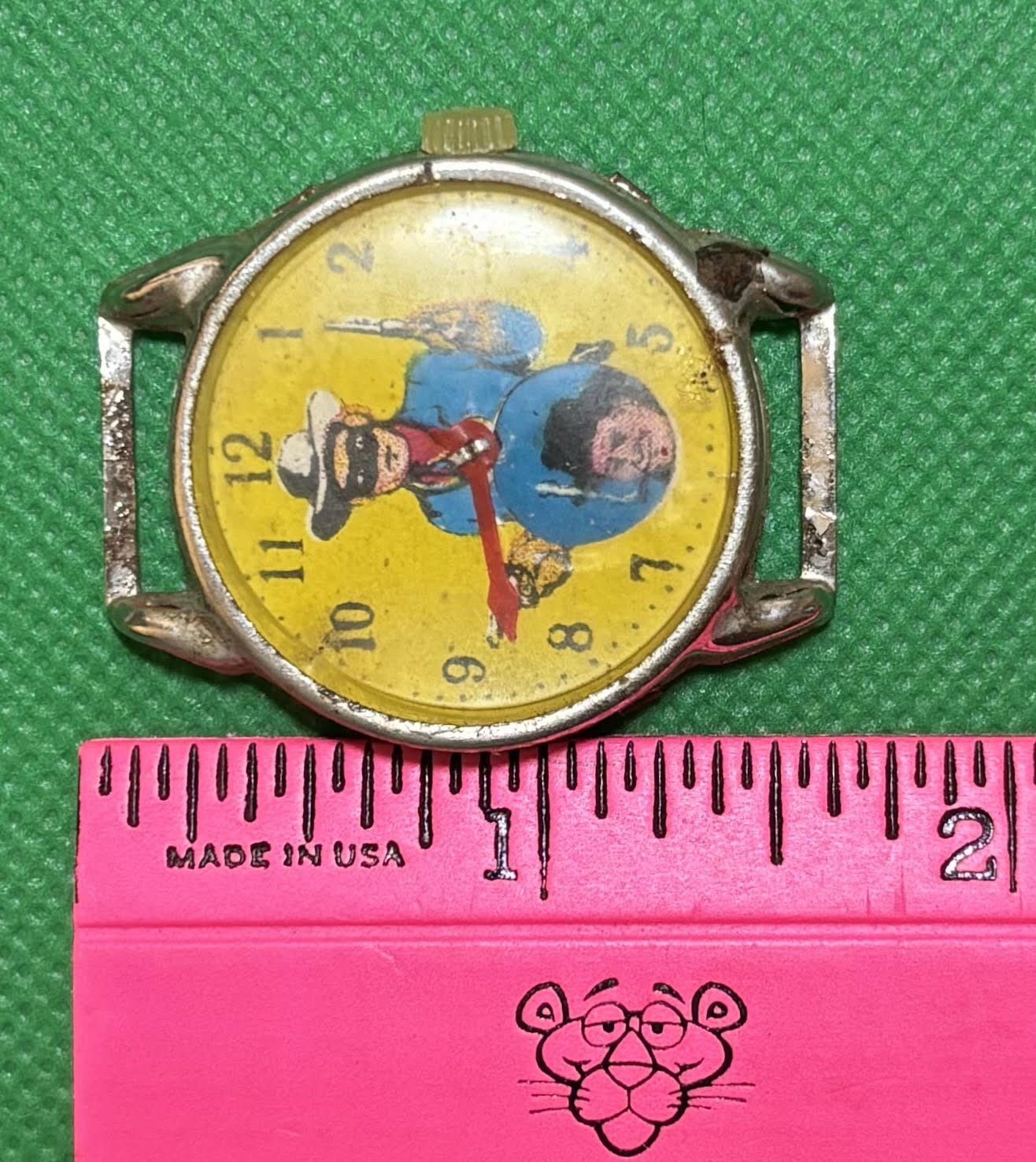 1950's LONE RANGER Child's Toy Watch, Tin Litho, Not Real Watch, Dime ...