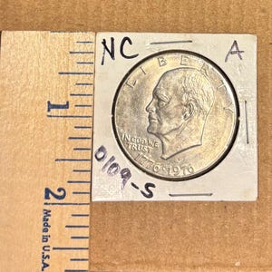 1976 Eisenhower Silver Dollars, 40% Silver Coins, DENVER Mint, 1776 Bicentennial Commemorative ...