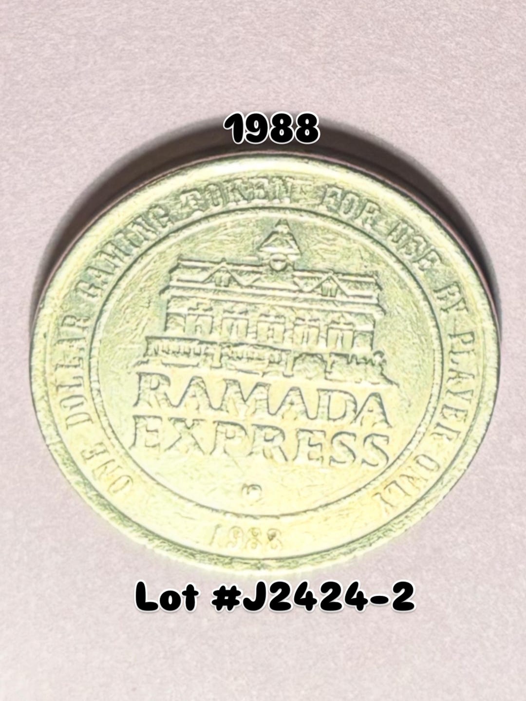 Token, 1988 RAMADA EXPRESS Hotel Casino Gaming Token One Dollar, Casino ...