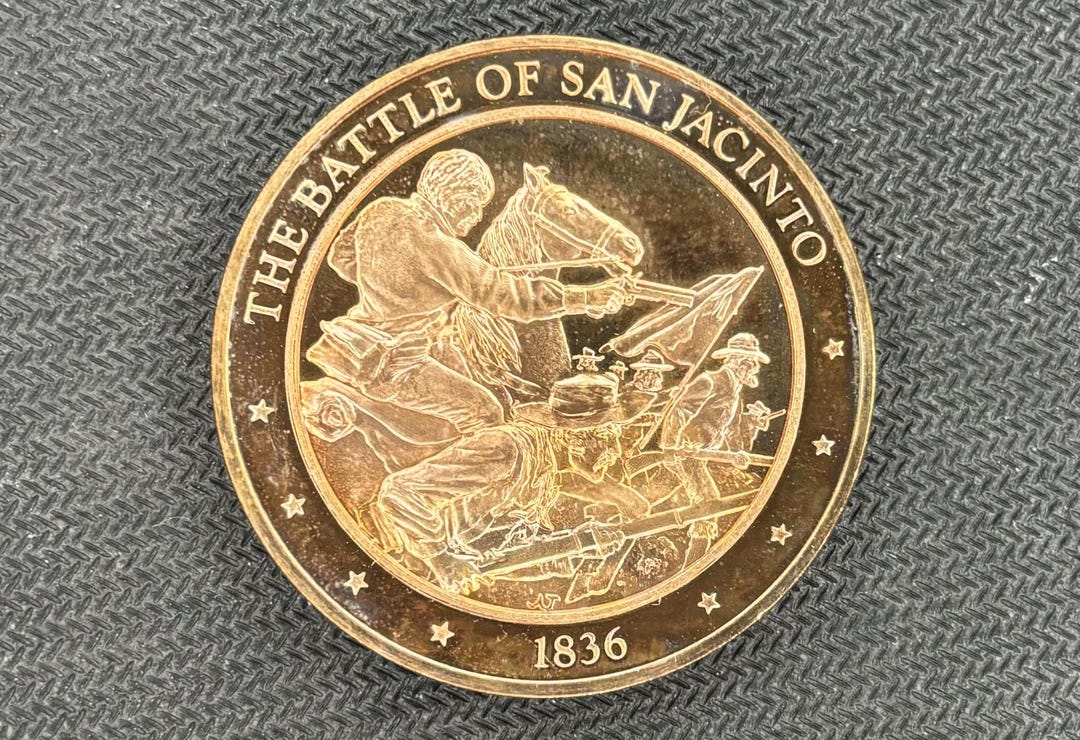 1968 SEIGE and FALL of the ALAMO 1836, Coin, Medallion, Numismatic ...
