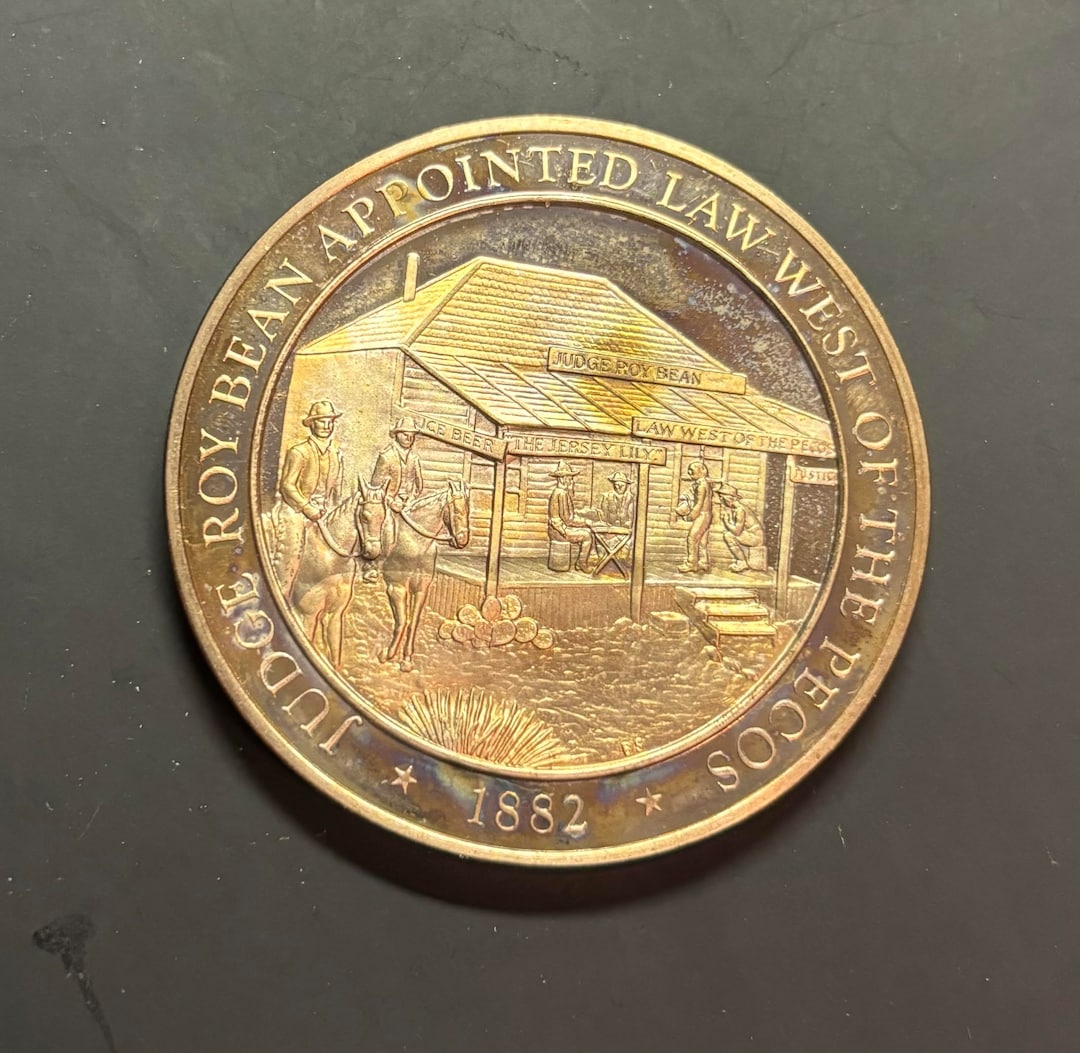 1968 Franklin Mint, Judge Roy Bean Appointed Law West of the Pecos 1882 ...