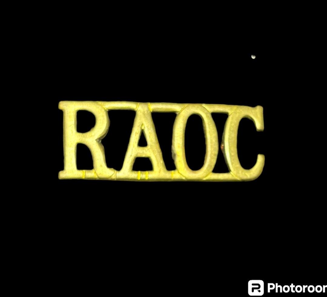 WWII Royal Army Ordnance Corps, RAOC, Shoulder Title, British Army ...