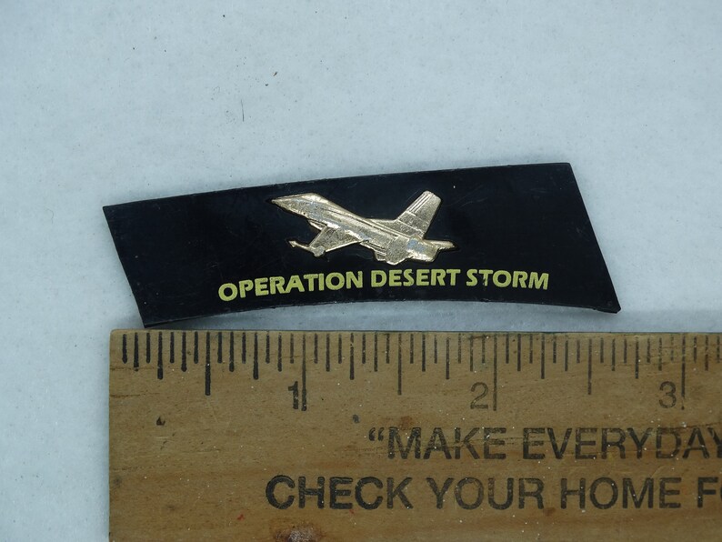 USAF 1990 1991 F-16falcon Operation Desert Storm Fighter Jet Emblem ...