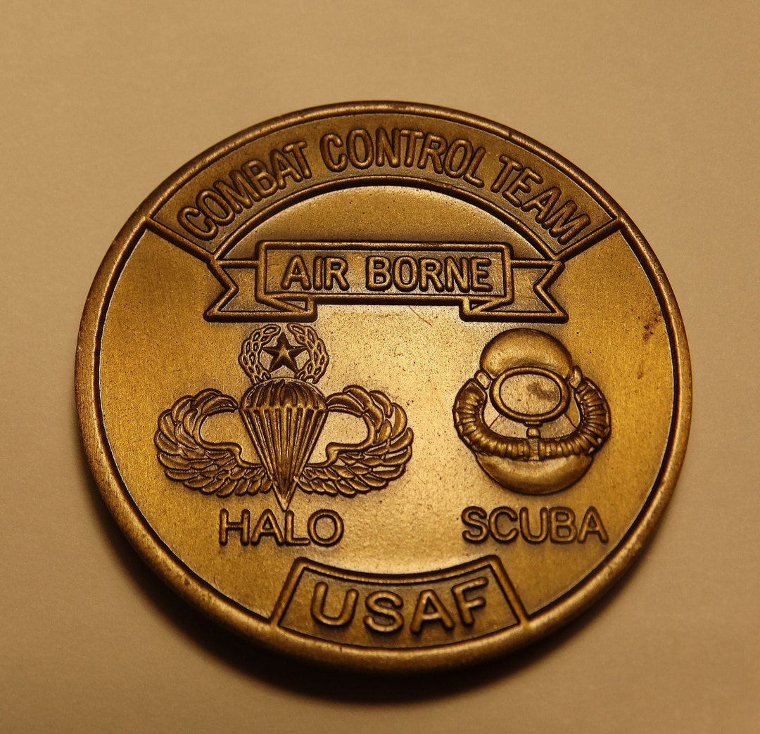 USAF 1990's Combat Control Team Air Borne Airborne Halo Scuba First ...