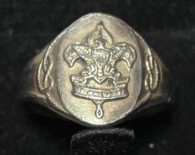 Vintage 1929 1949 Official BSA Boy Scouts Sterling Silver BSA Boy ...