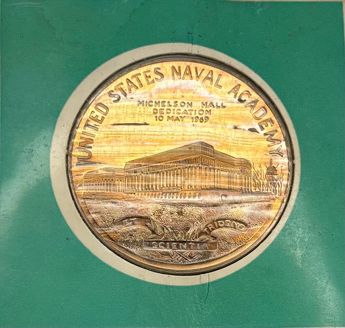 Coin 1969, U.S. Naval Academy, Coins, Medallion, Medal, Numismatic, USN ...