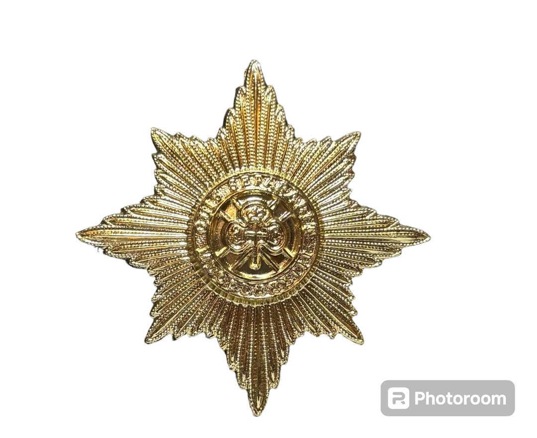 1980's Irish Guards, Cap/beret Badge, Genuine British Army, Military ...