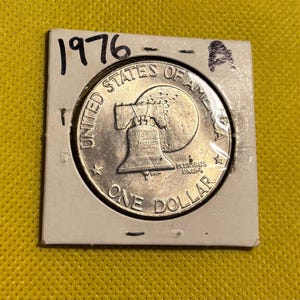 1976 Eisenhower Silver Dollars, 40% Silver Coins, DENVER Mint, 1776 Bicentennial Commemorative ...