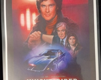Knight Rider Wall Art - Etsy