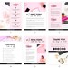 Ebook Canva Template, Editable Workbook, Coach Lead Magnet, Lady Boss ...
