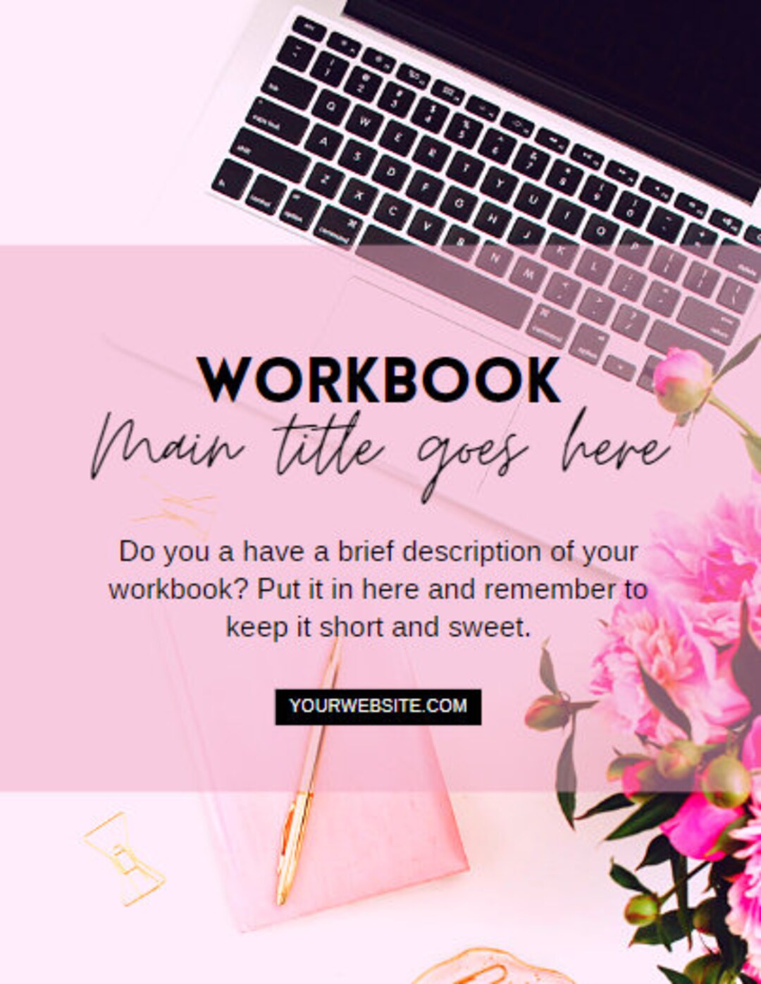 Ebook Canva Template, Editable Workbook, Coach Lead Magnet, Lady Boss ...