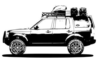 Land Rover Svg - Etsy Australia