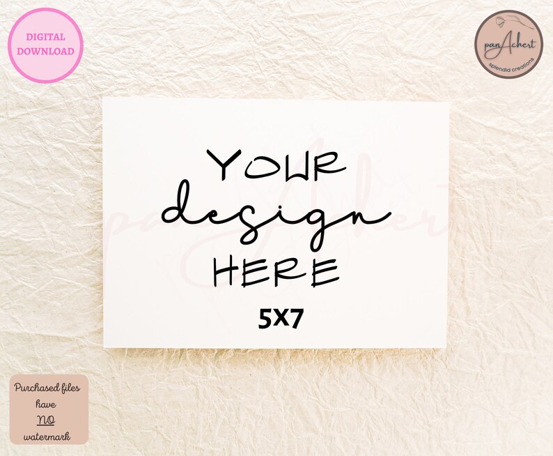 Card Mock Up Invitation Mockup Invitation Mock Up Card - Etsy