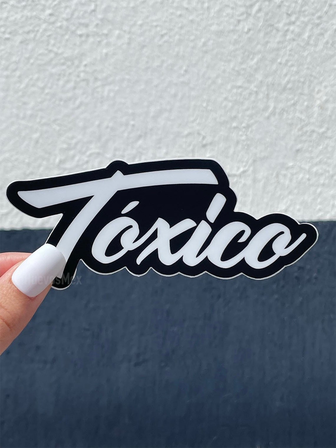 Toxica Sticker, Matte Stickers Tóxico Tóxica Calcomanía, Latina ...
